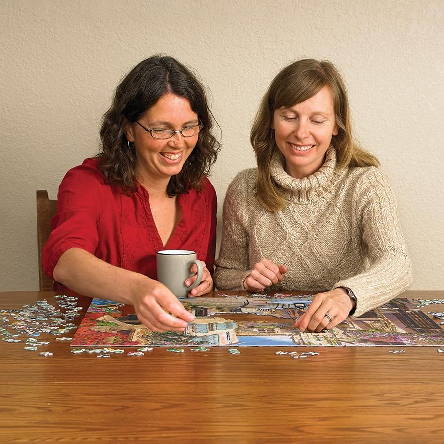 Cobble Hill - French Village Jigsaw Puzzle (1000 Pieces) | I Love Puzzles