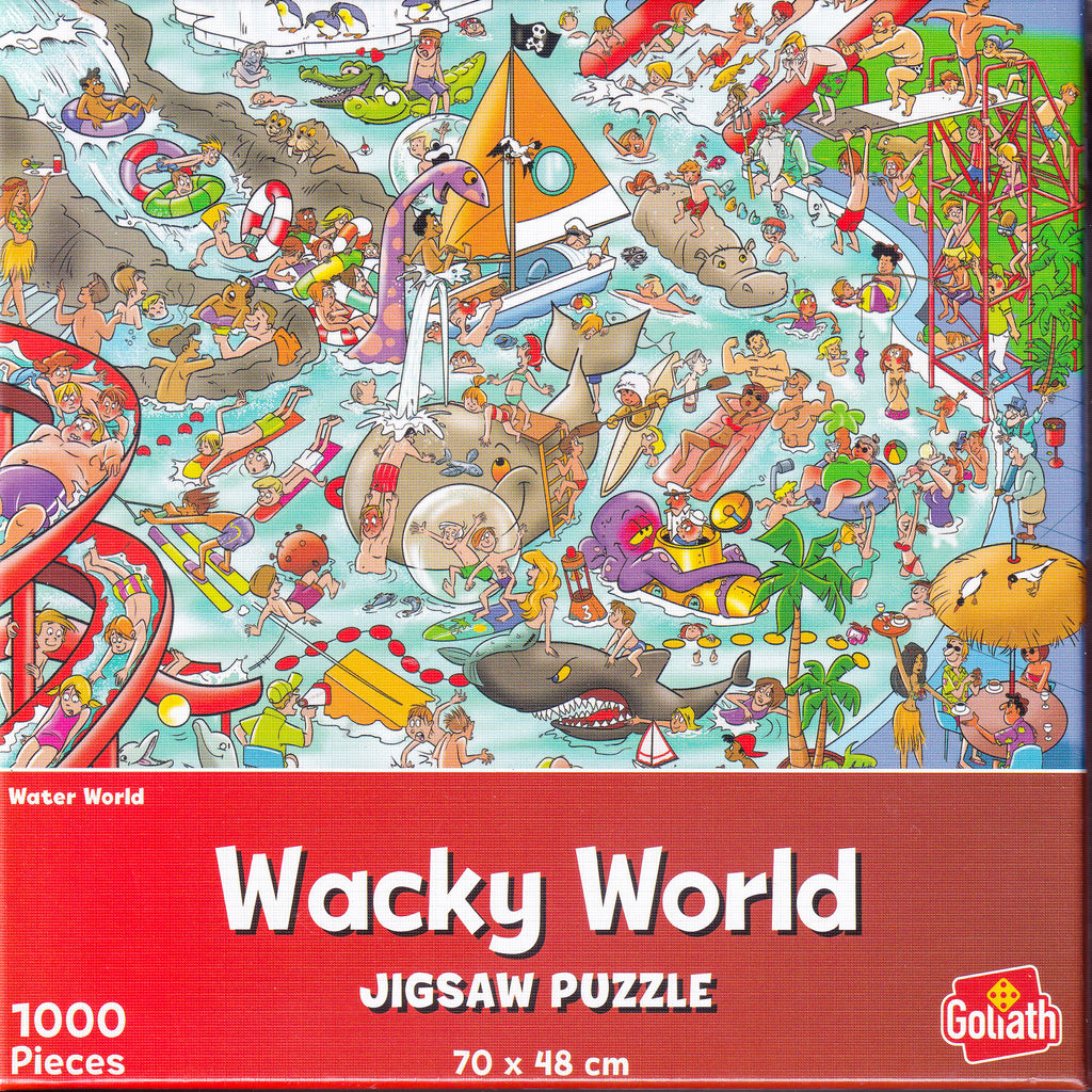 Wacky World - Water World 1000 Piece Jigsaw Puzzle | I Love Puzzles