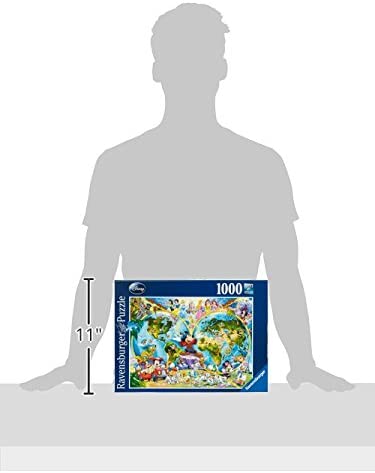 Ravensburger Disney World Map Puzzle 1000pc,Adult Puzzles | I Love Puzzles
