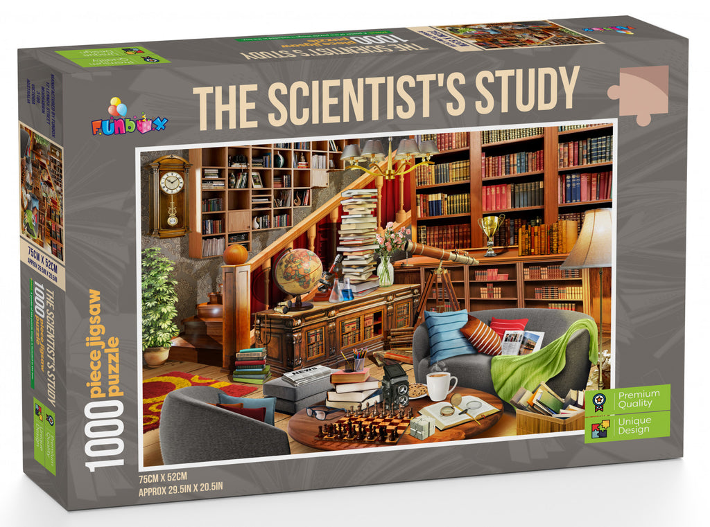 Funbox - The Scientists Study Jigsaw Puzzle (1000 Pieces) | I Love Puzzles