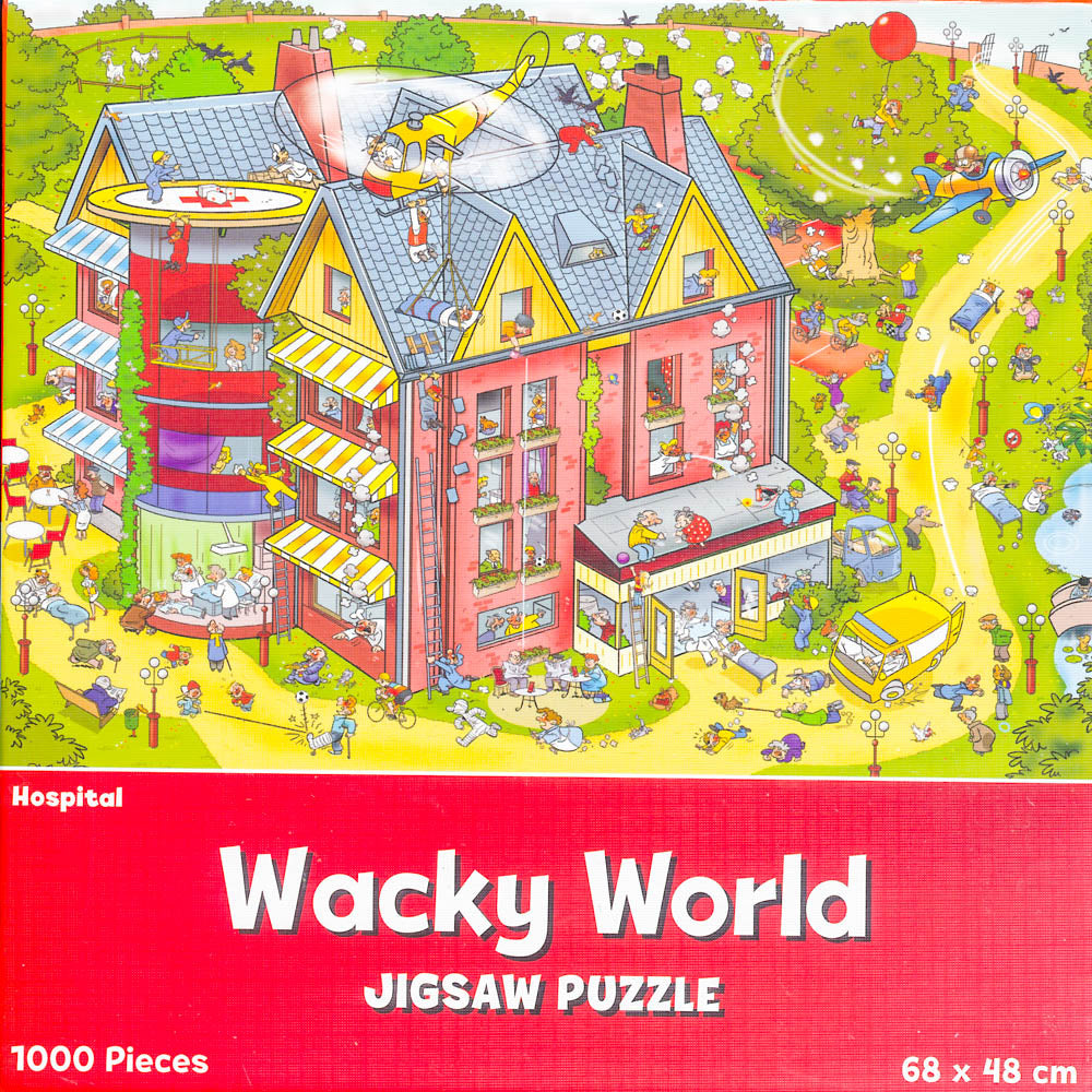 Wacky World - Hospital 1000 Piece Jigsaw Puzzle | I Love Puzzles