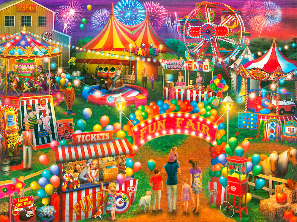 Arrow Puzzles - Bristol Series - Fun Fair UK - 300 Pieces | I Love Puzzles