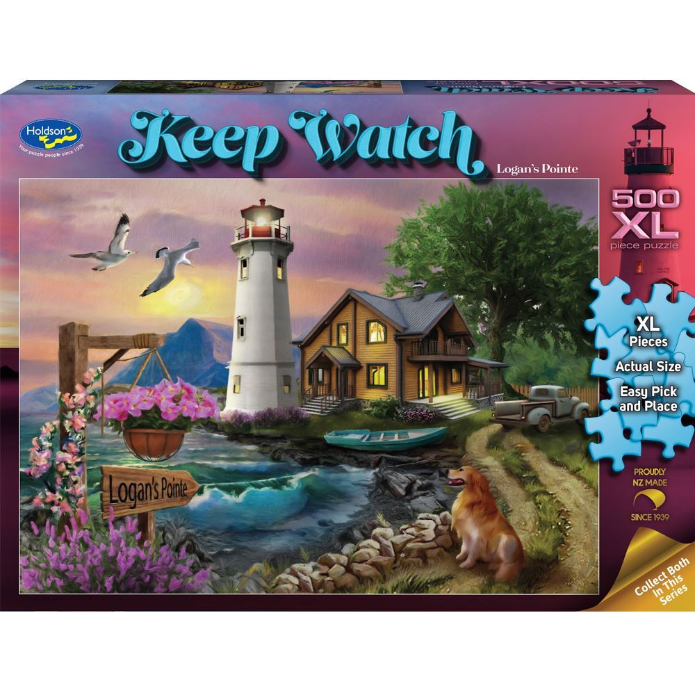 Holdson - Keep Watch Logan Point XL by Thomas Wood Jigsaw Puzzle (500 ...