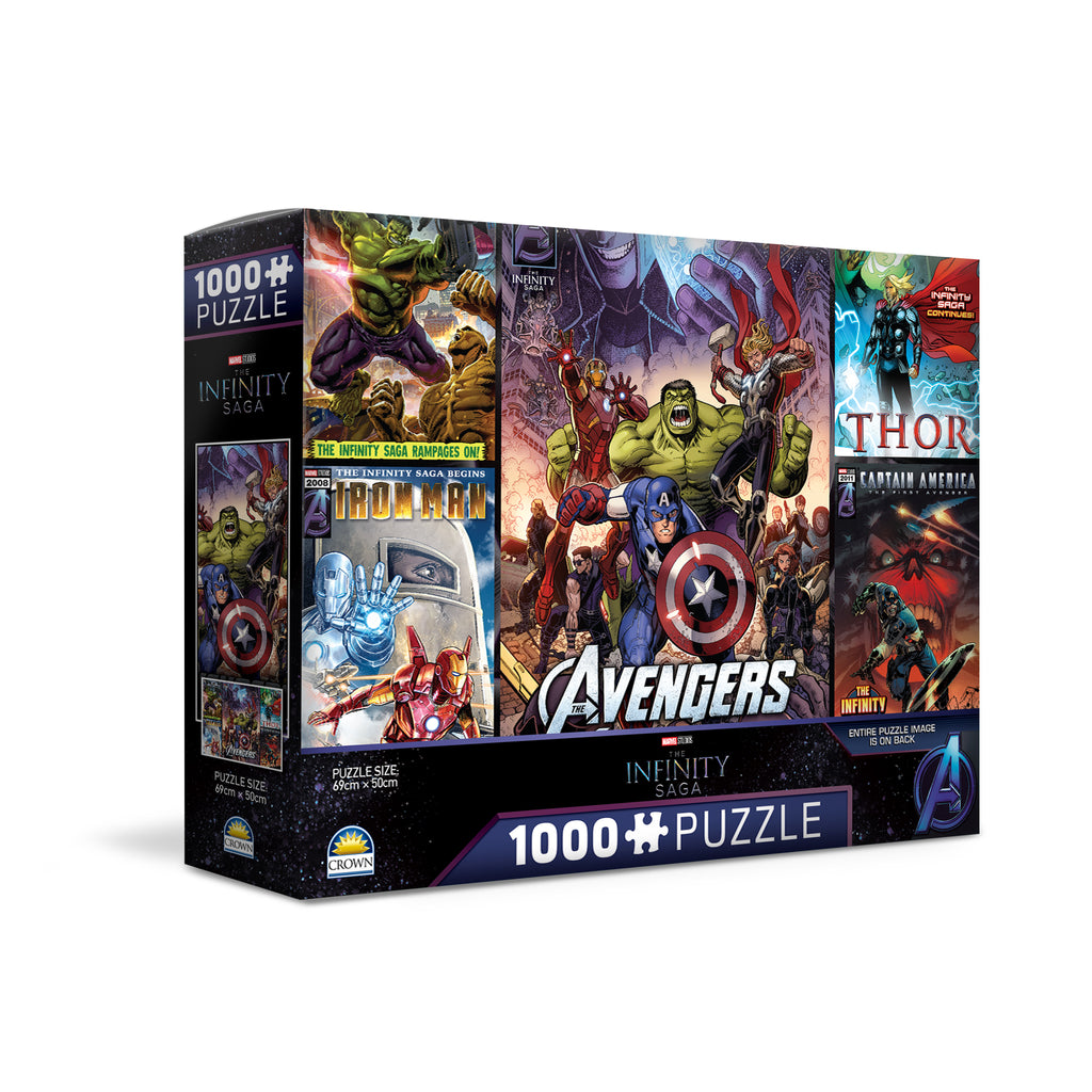 Crown - Avengers Infinity Saga Jigsaw Puzzle (1000 Pieces) | I Love Puzzles