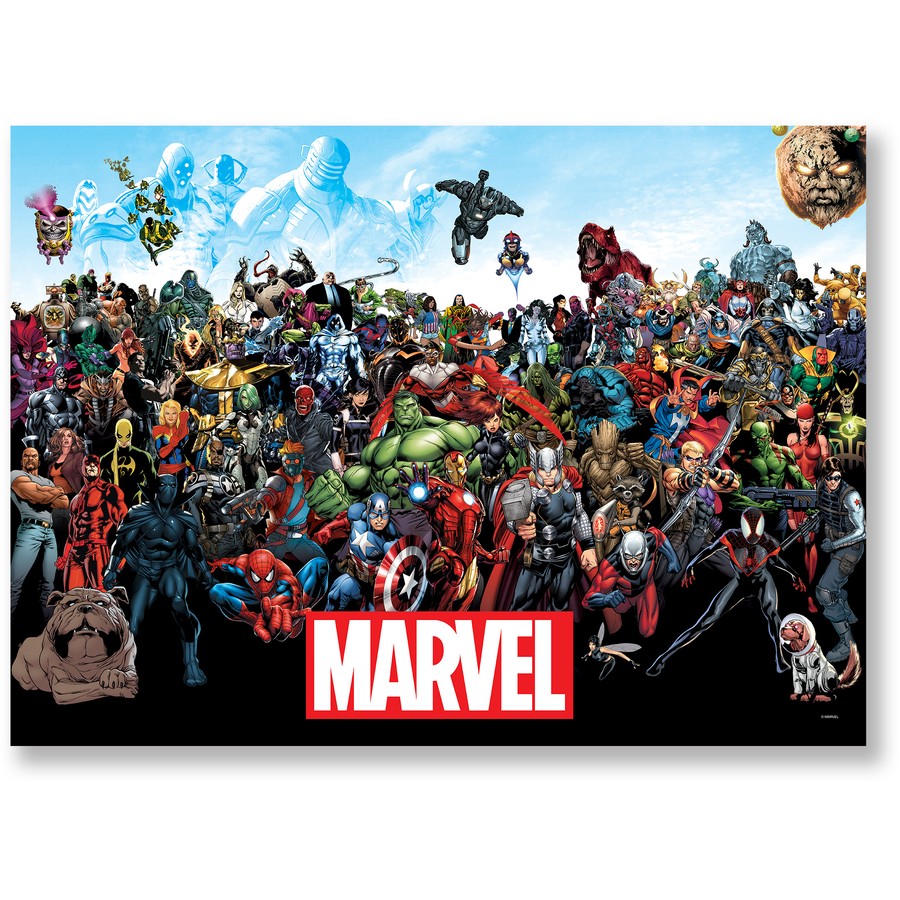 Crown - Marvel Universe Jigsaw Puzzle (1000 Pieces) | I Love Puzzles