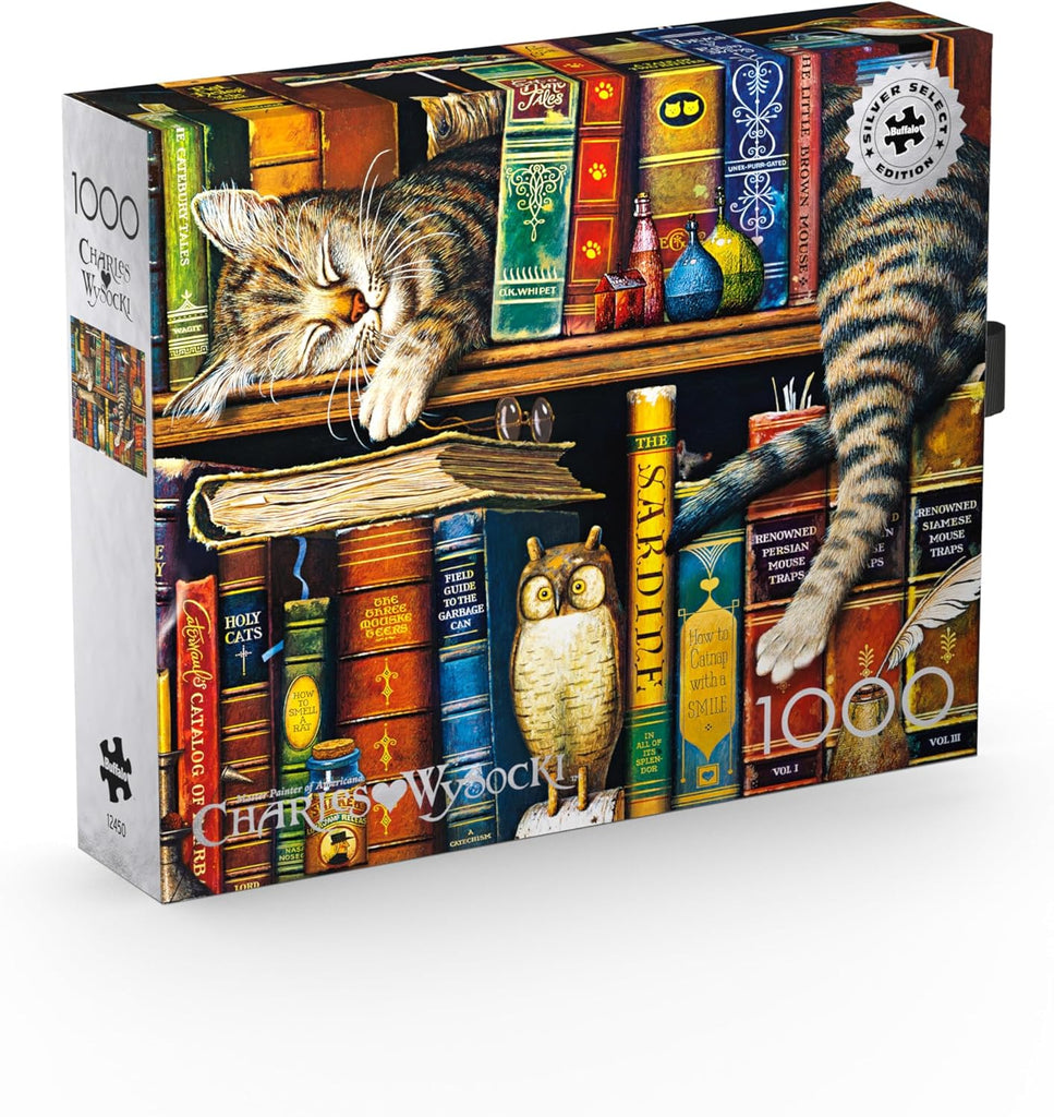 Buffalo Games - Frederick The Literate by Charles Wysocki Jigsaw Puzzl ...