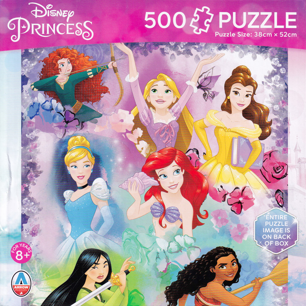 Arrow Puzzles - Disney Princess 500 Piece Jigsaw Puzzle | I Love Puzzles