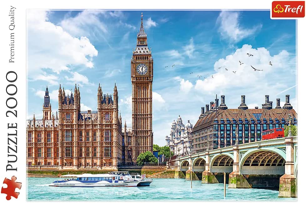 Trefl - Big Ben London Jigsaw Puzzle (2000 Pieces) | I Love Puzzles