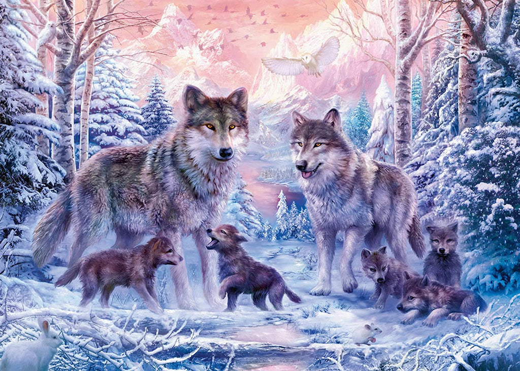 Ravensburger - Arctic Wolves Jigsaw Puzzle (1000 Pieces) | I Love Puzzles