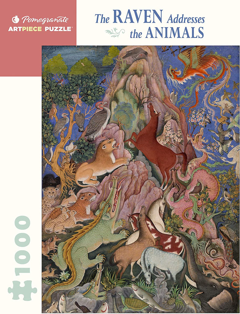 Pomegranate - The Raven Addresses The Animals Jigsaw Puzzle (1000 Piec ...