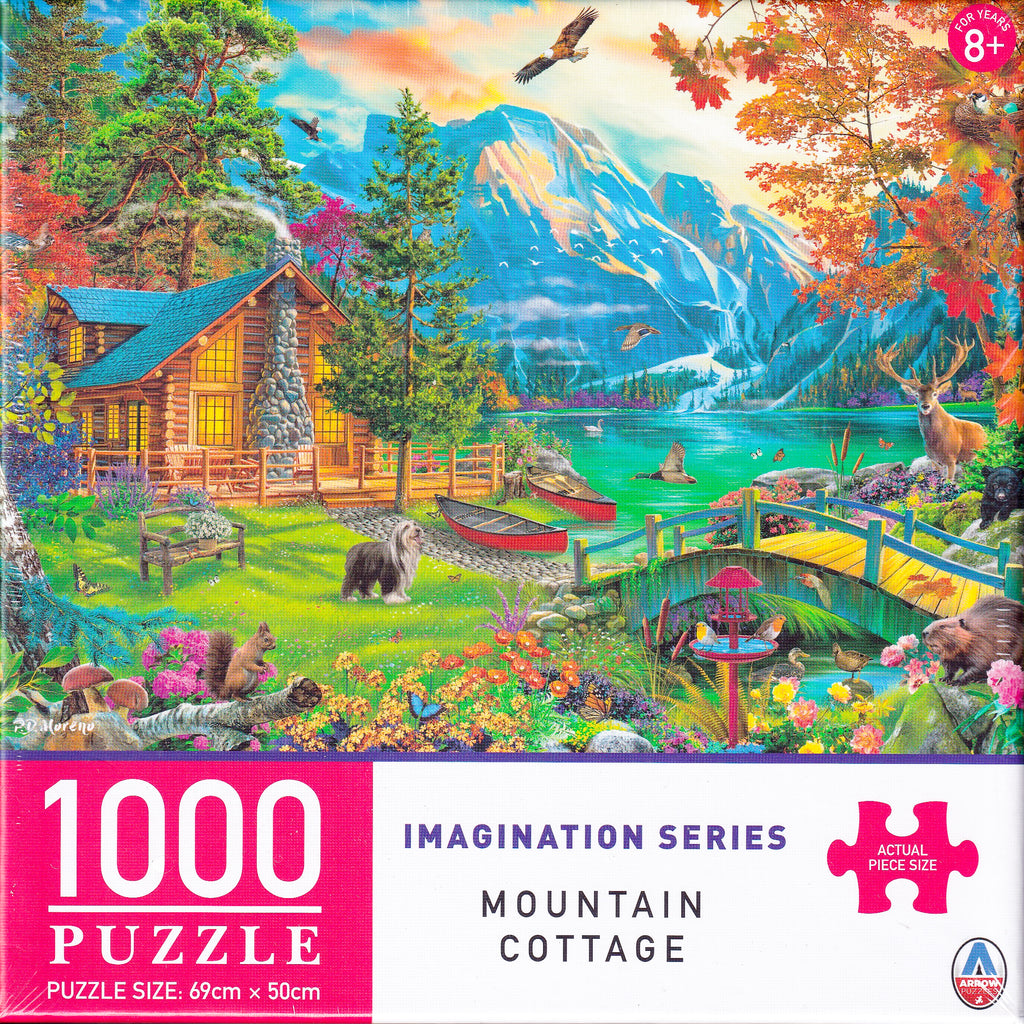 Arrow Puzzles - Imagination Series - Mountain Cottage by P.D. Moreno J ...