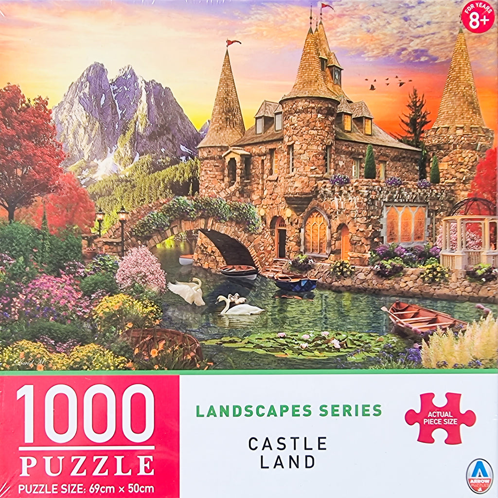 Arrow Puzzles - Landscape Series - Castle Land by David Maclean Jigsaw ...