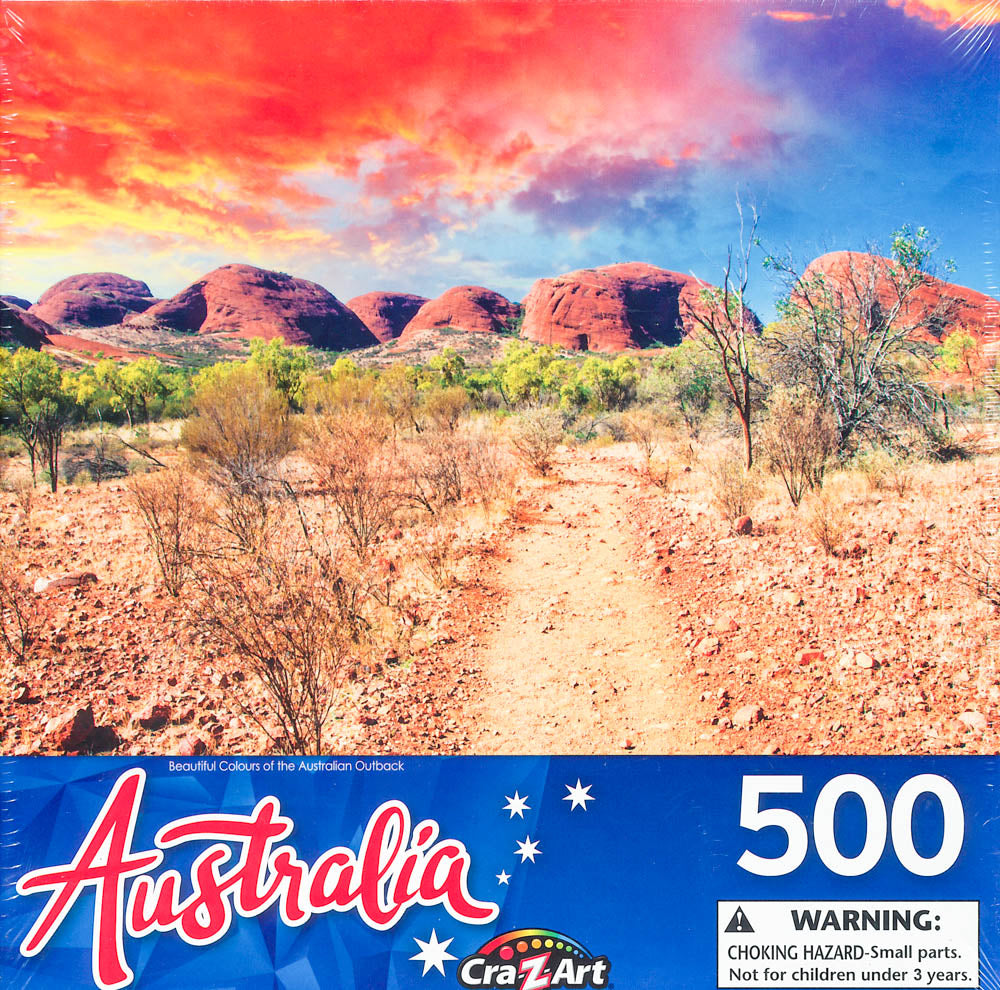Australia - Beautiful Colours of the Australian Outback 500 Piece Jigs ...