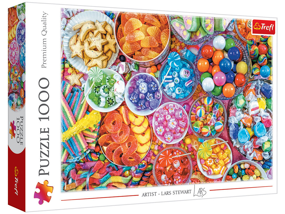 Trefl - Delicious Sweets Jigsaw Puzzle (1000 Pieces) | I Love Puzzles