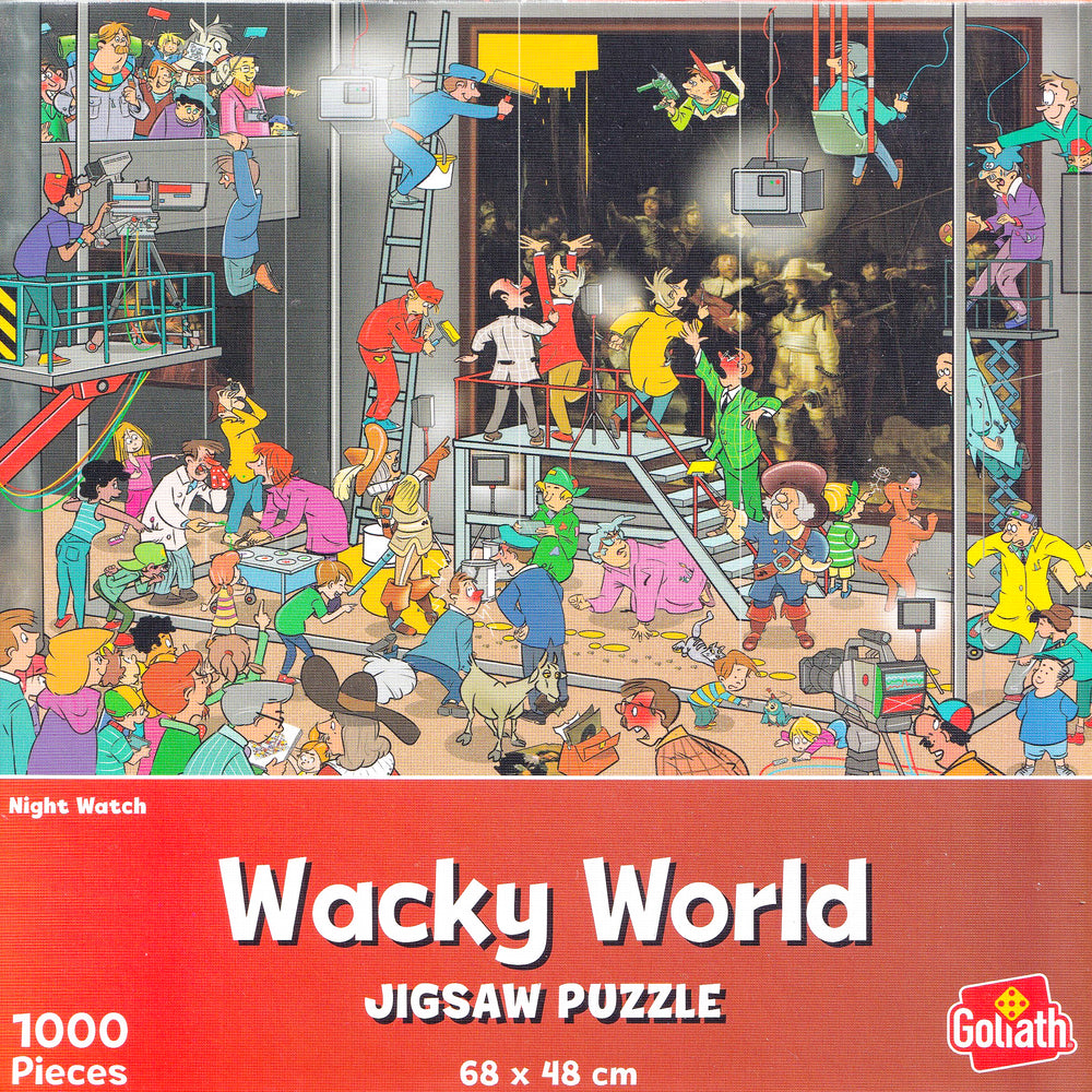 Wacky World - Night Watch 1000 Piece Jigsaw Puzzle | I Love Puzzles